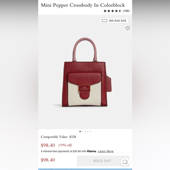 Coach | Bags | Mini Pepper Crossbody Coach Purse W Matching Wallet ...